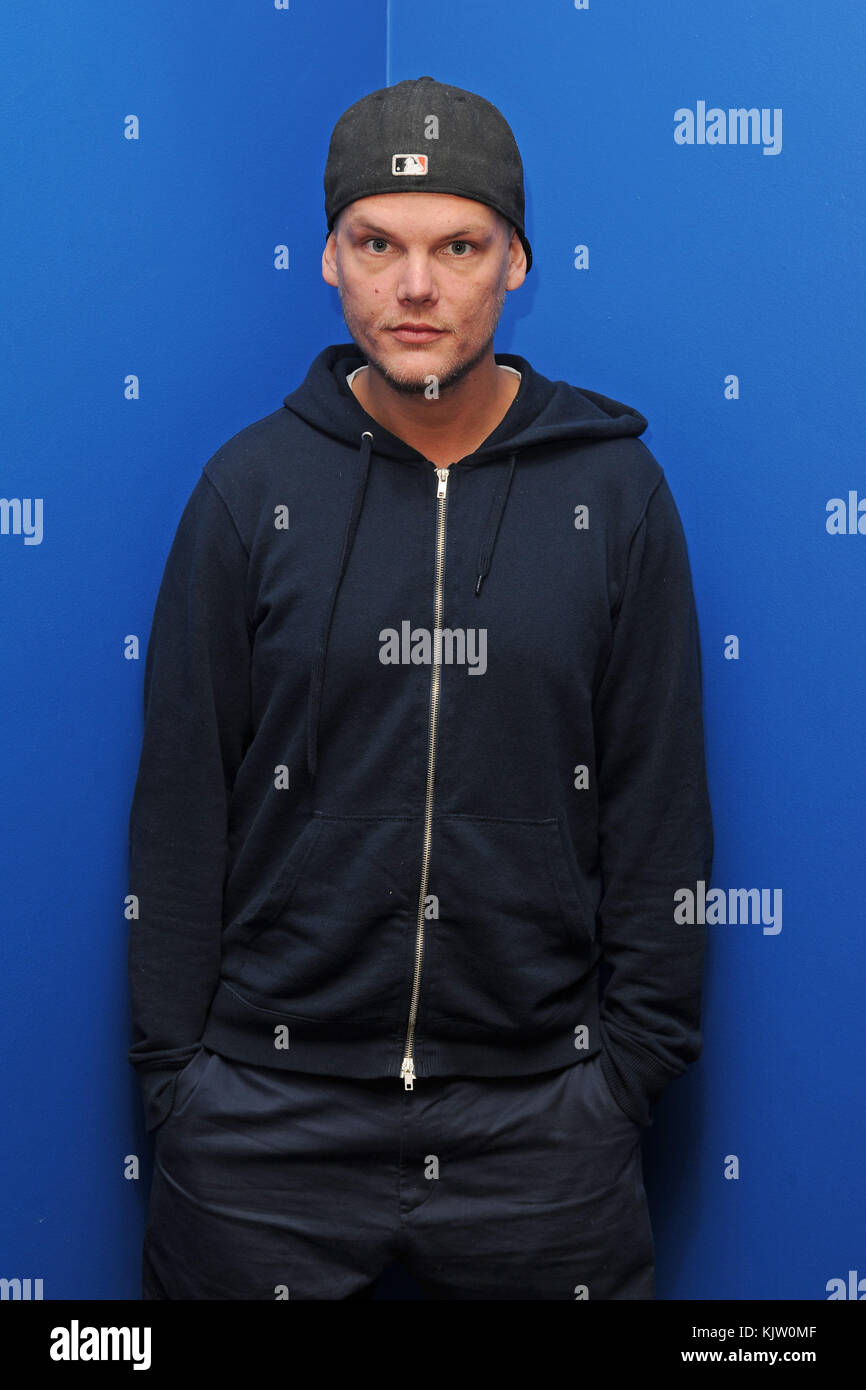 FORT LAUDERDALE, FL - FEBRUARY 12: Avicii poses for a portrait at Radio ...