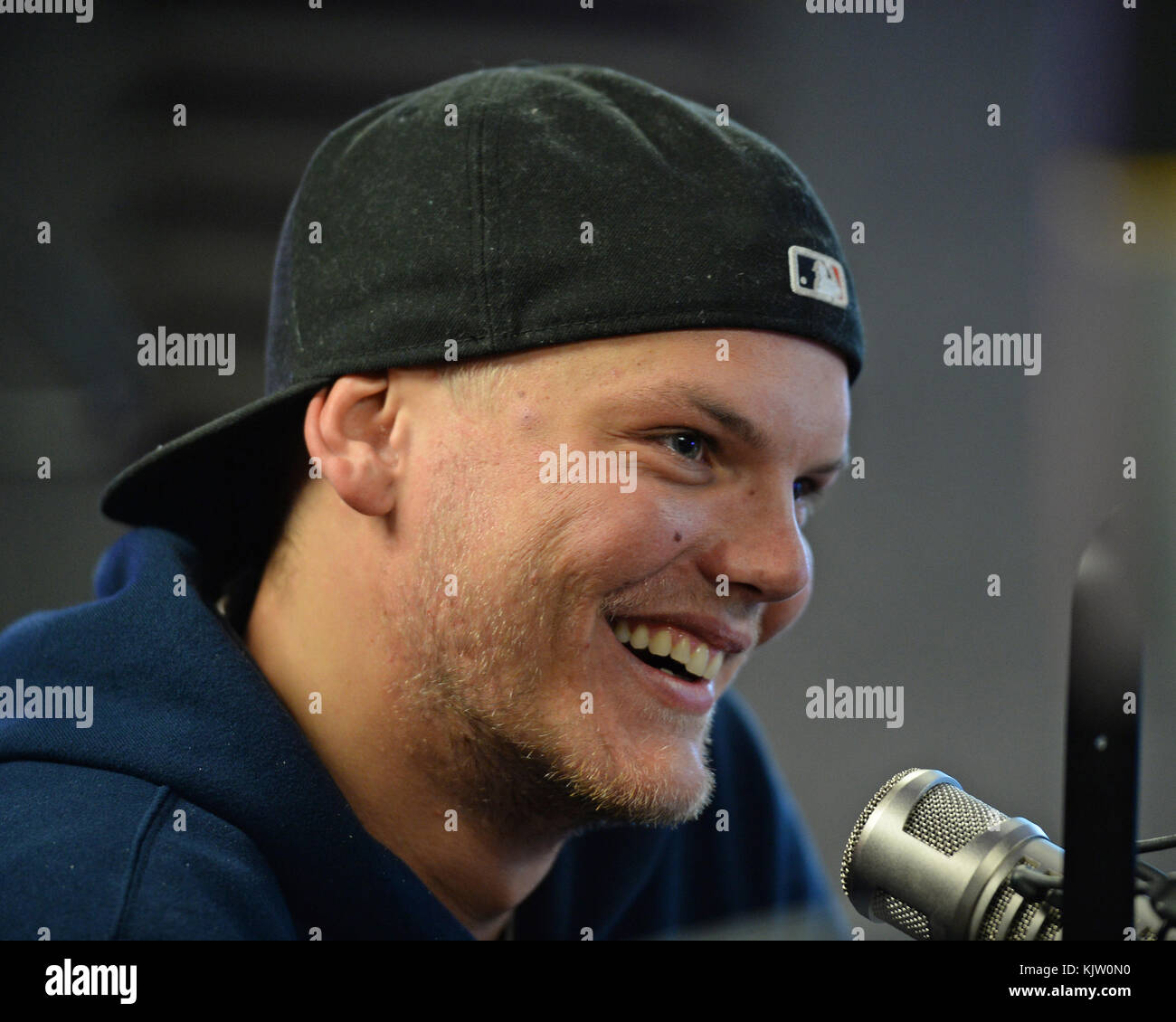 FORT LAUDERDALE, FL - FEBRUARY 12: Avicii poses for a portrait at Radio ...