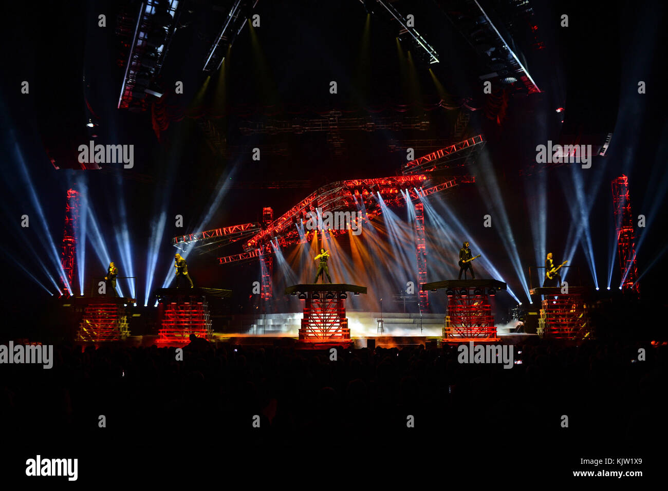 SUNRISE FL - DECEMBER 16: Angus Clark, Asha Mevlana, Al Pitrelli, John ...