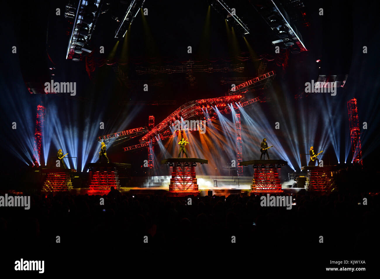 SUNRISE FL - DECEMBER 16: Angus Clark, Asha Mevlana, Al Pitrelli, John ...