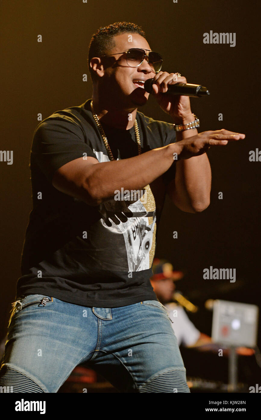 SUNRISE, FL - JULY 31: Fuego is seen performing on stage during the The ...