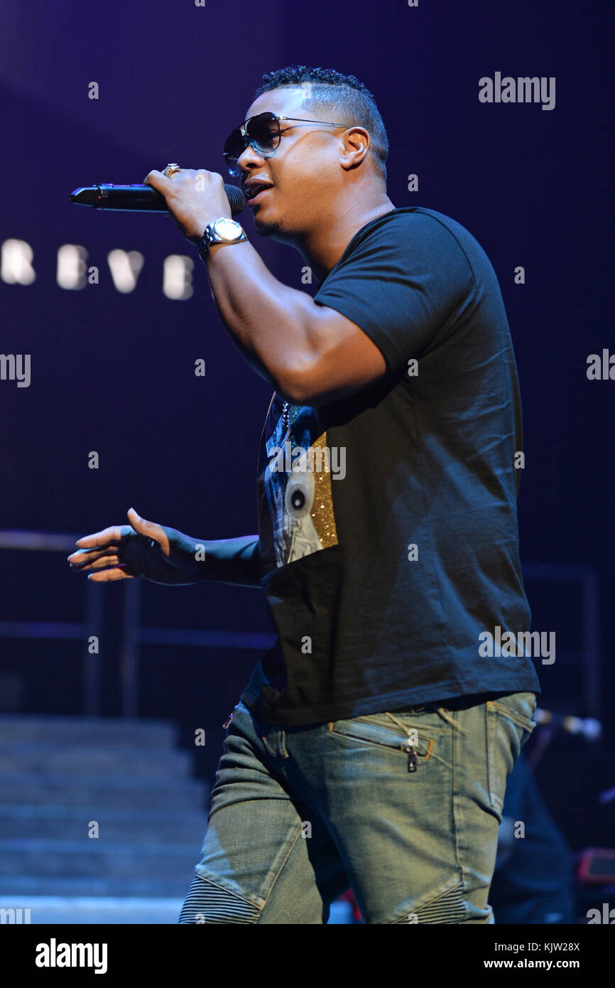 SUNRISE, FL - JULY 31: Fuego is seen performing on stage during the The ...