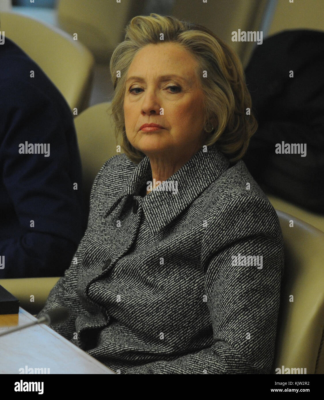 Former united states secretary of state hillary rodham clinton hi-res ...