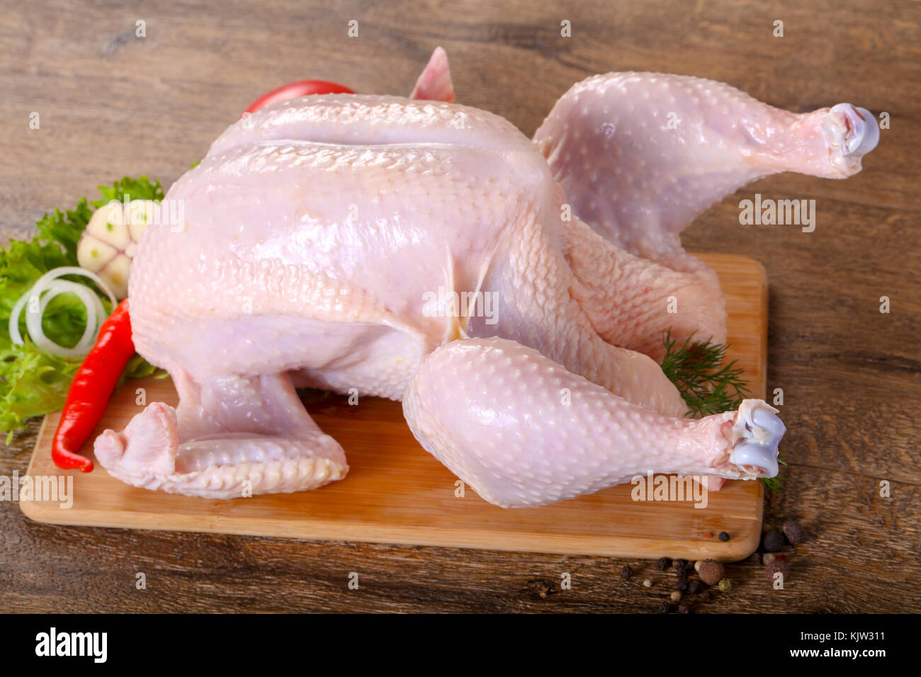 Raw chicken for cooking Stock Photo - Alamy
