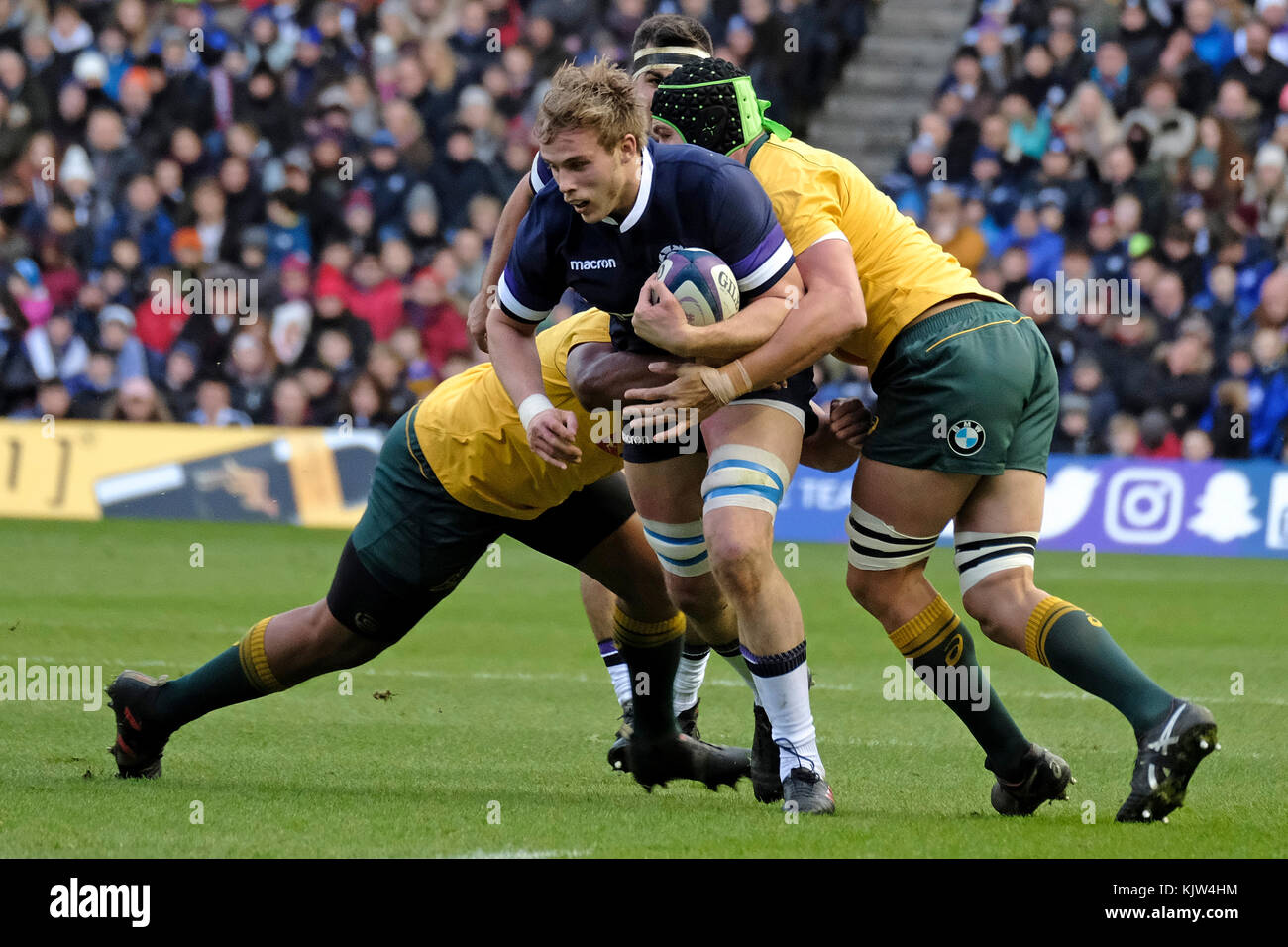 Murrayfield rugby stadium in edinburgh hi-res stock photography and ...