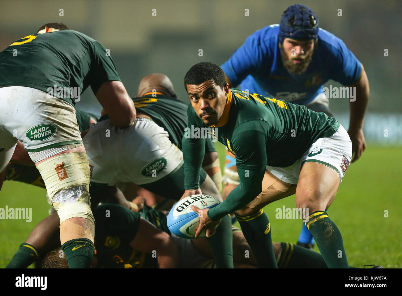 Springboks scrum rugby hi-res stock photography and images - Alamy