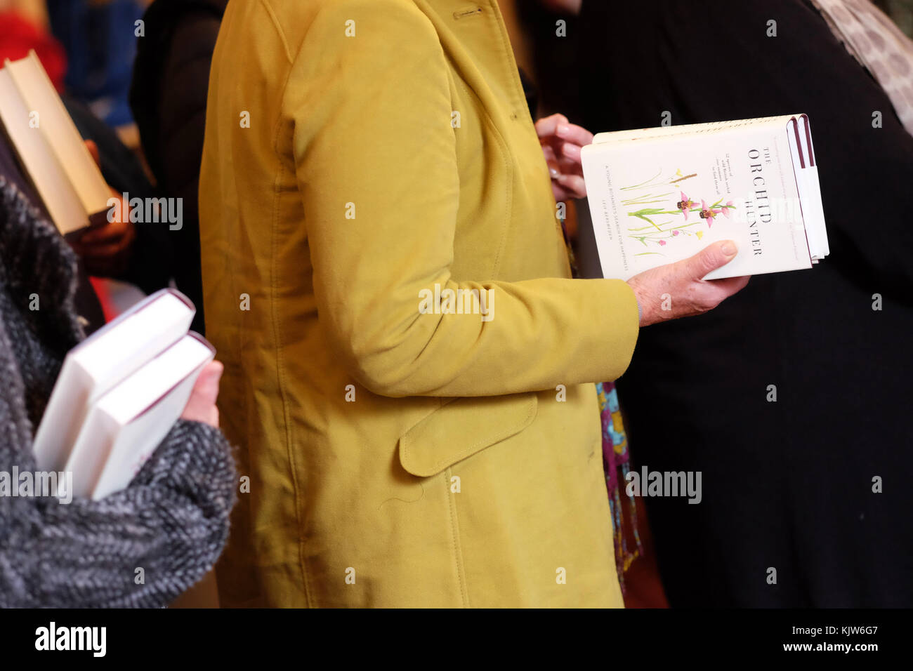 Hay Festival Winter Weekend - Nov 2017 - Customers in the Hay Festival ...