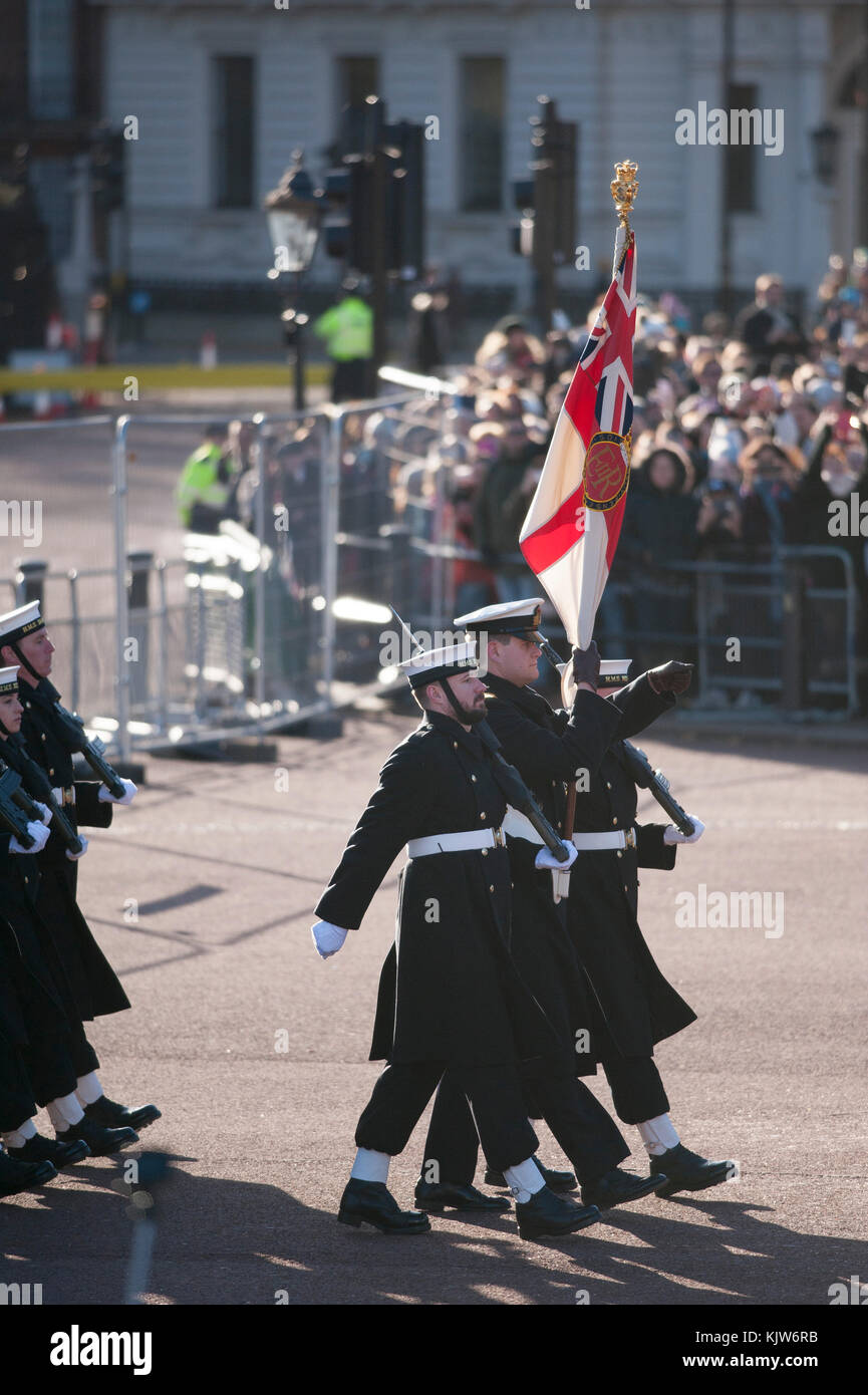 Buckingham Palace, London, UK. 26 November, 2017. In a historic first ...