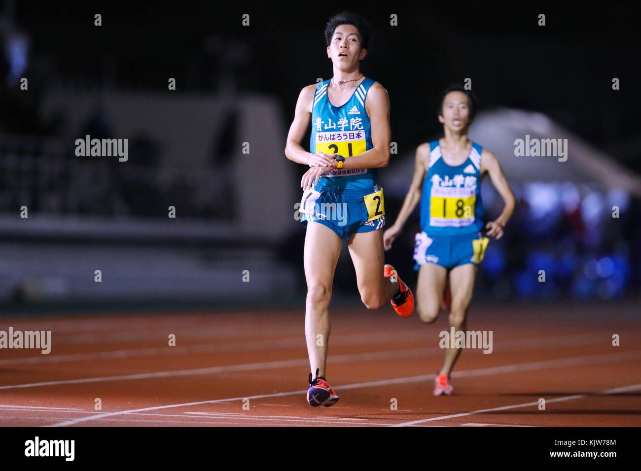 Keio University Hiyoshi Athletics Stadium, Kanagawa, Japan. 25th Nov ...