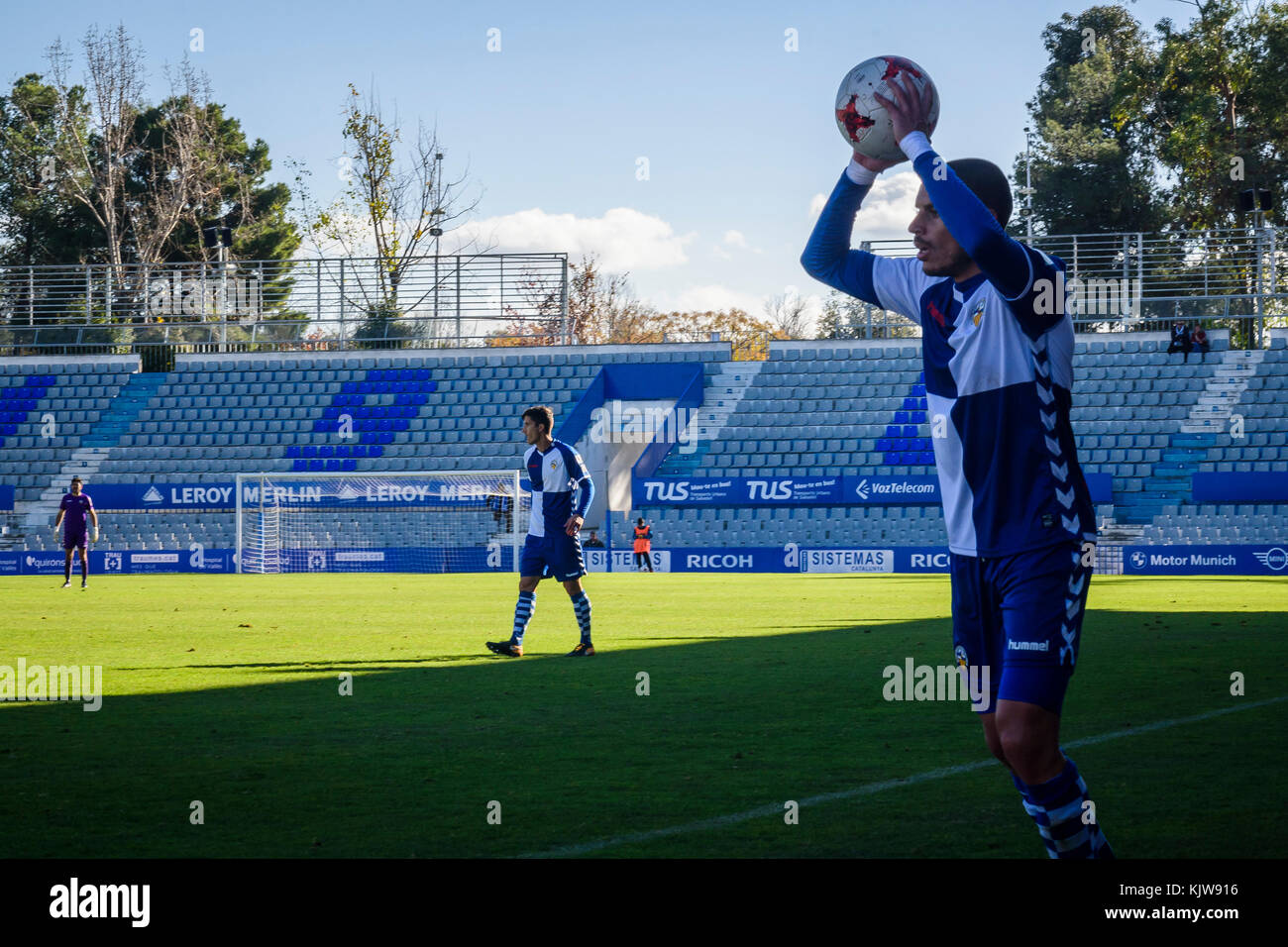 Sabadell, Spain. 26th Nov, 2017. Football/Soccer : Spain "2ªB" match ...