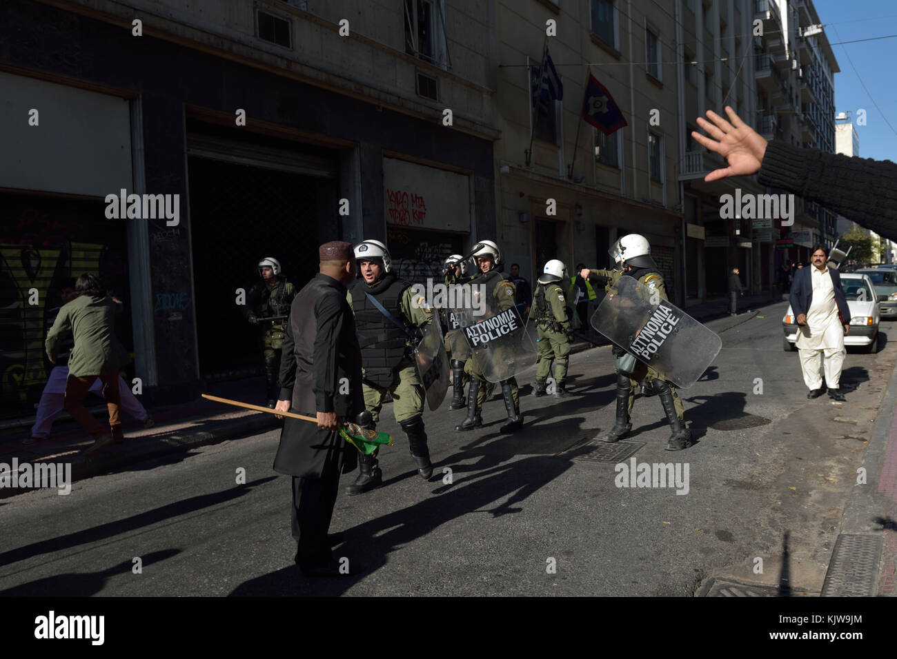 Football fans riot hi-res stock photography and images - Alamy