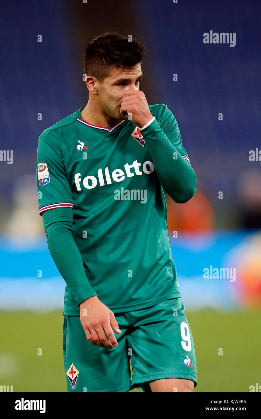Olympic Stadium, ROME, Italy - 26/11/2017 Giovanni Simeone of ...