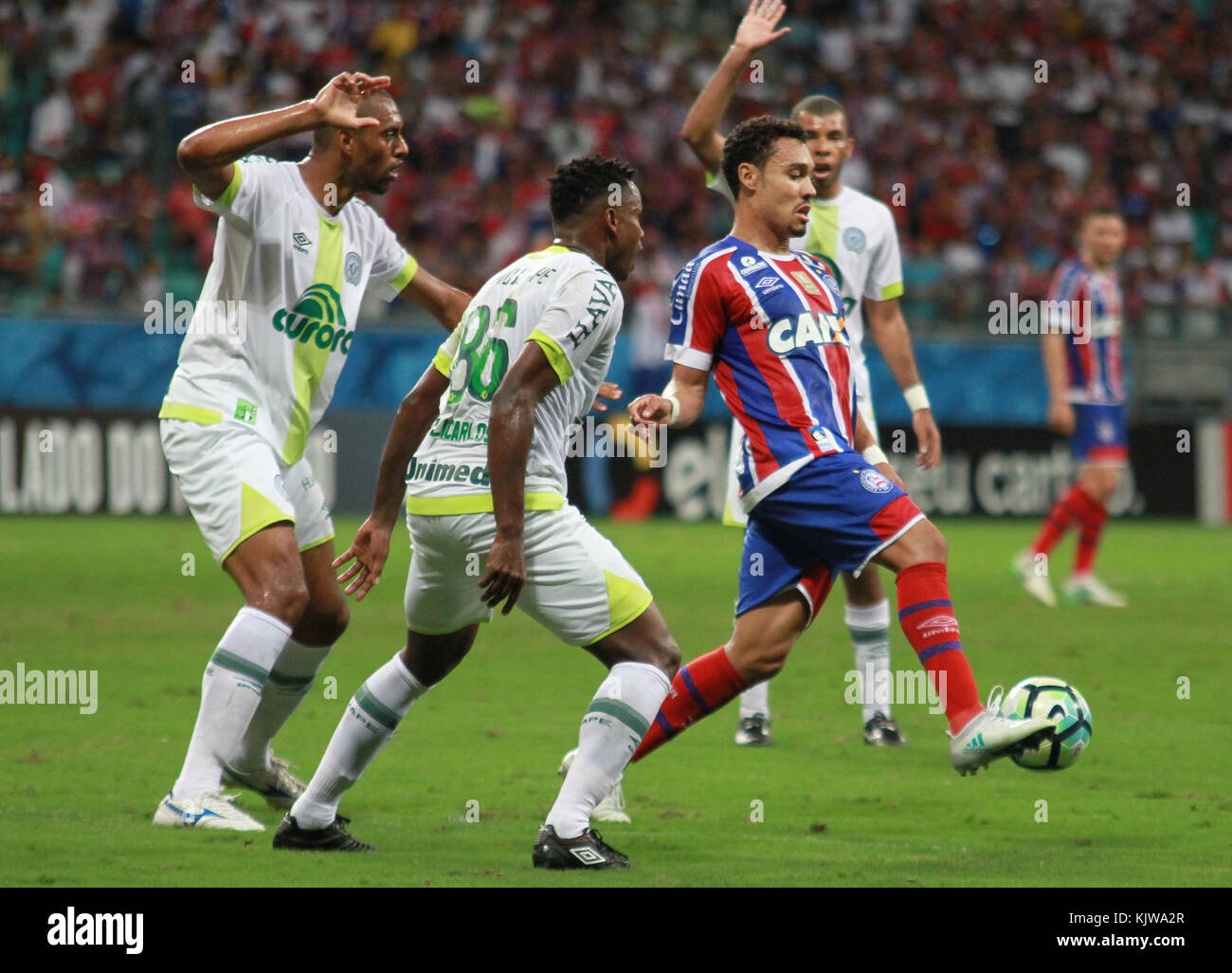 Salvador, Brazil. 26th Nov, 2017. Edigar Junho Bahia player in game ...