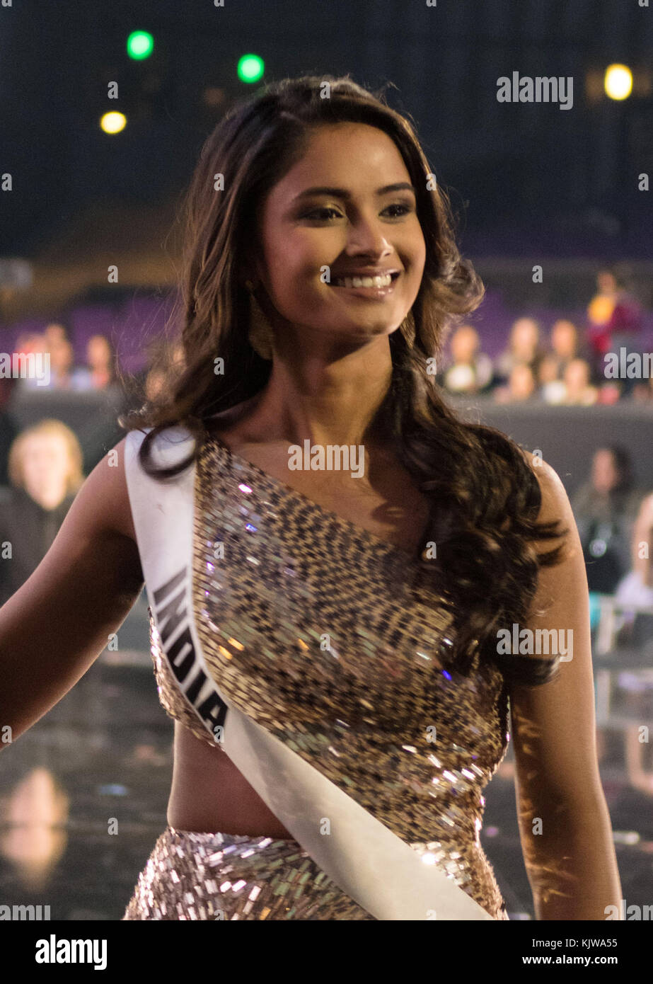 Las Vegas, NV, USA. 26th Nov, 2017. Miss India, Shraddha Shashidhar at ...