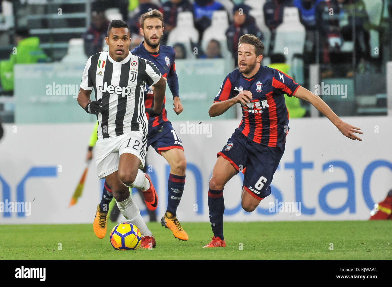 Turin, Italy. 26th Nov, 2017. Alex Sandro (Juventus FC) during the ...