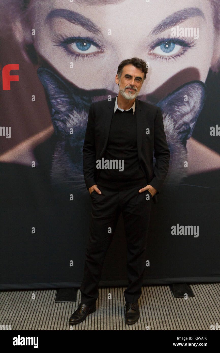 Torino, Italy. 26th Nov, 2017. Italian actor Thomas Trabacchi photocall ...