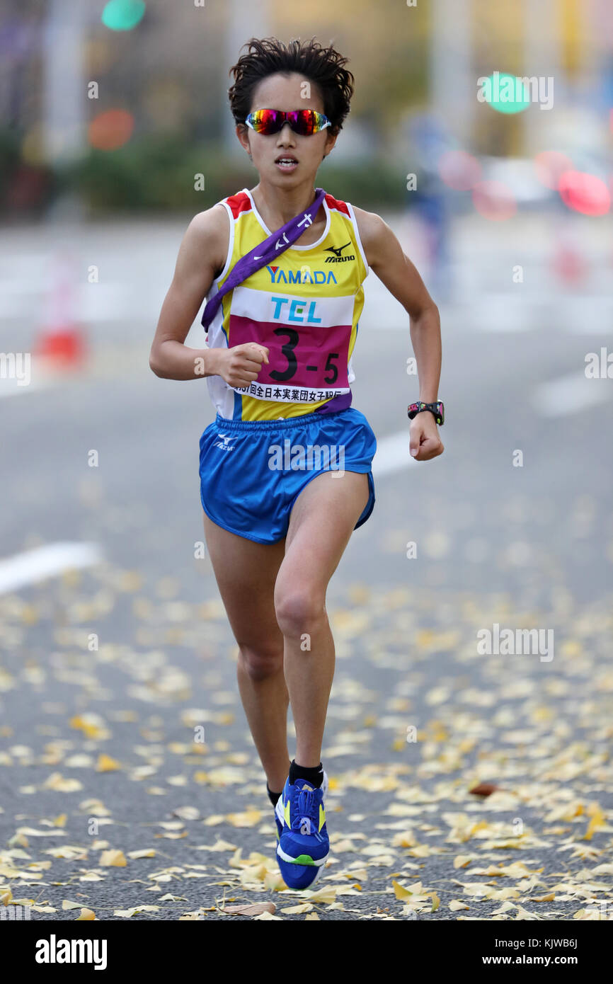 Miyagi, Japan. 26th Nov, 2017. Sakiho Tsutsui (Yamada Denki), November ...