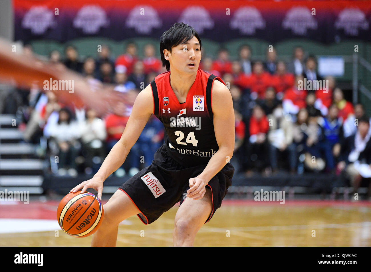 Tokyo, Japan. Credit: MATSUO. 24th Nov, 2017. ∞≠ß¥/Daiki Tanaka (JPN) Basketball : FIBA World ...