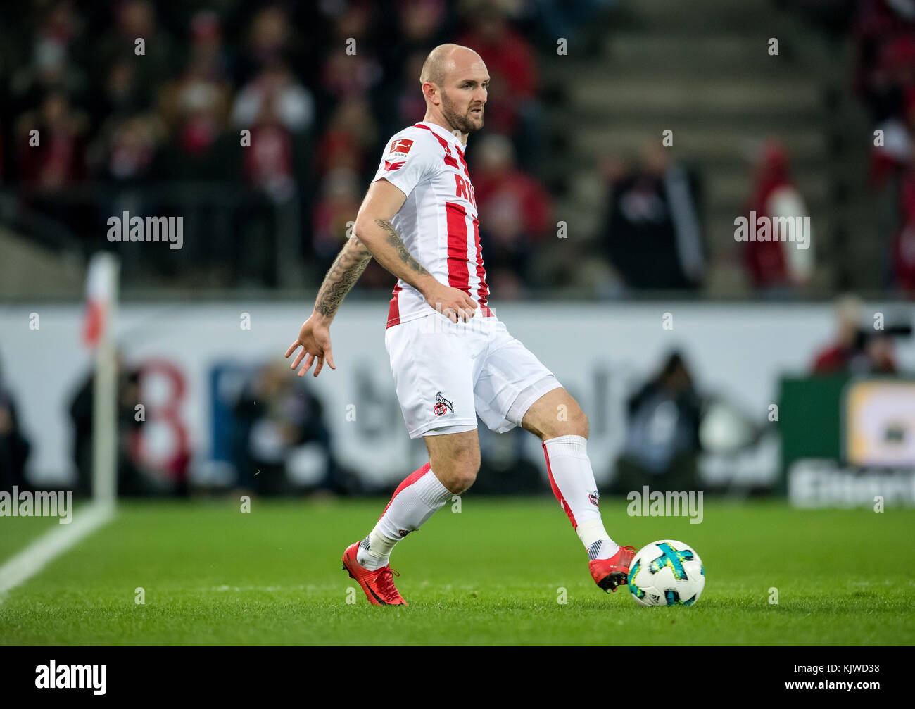 Cologne, Germany. 26th Nov, 2017. Cologne's Konstantin Rausch in action ...