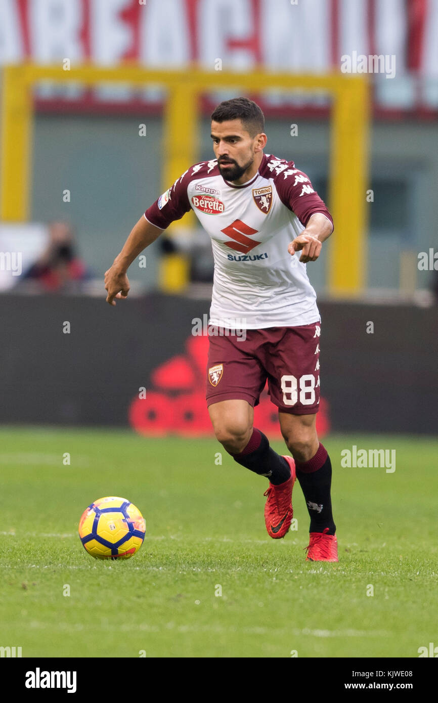 Milan, Italy. 26th Nov, 2017. Tomas Rincon (Torino) Football/Soccer ...