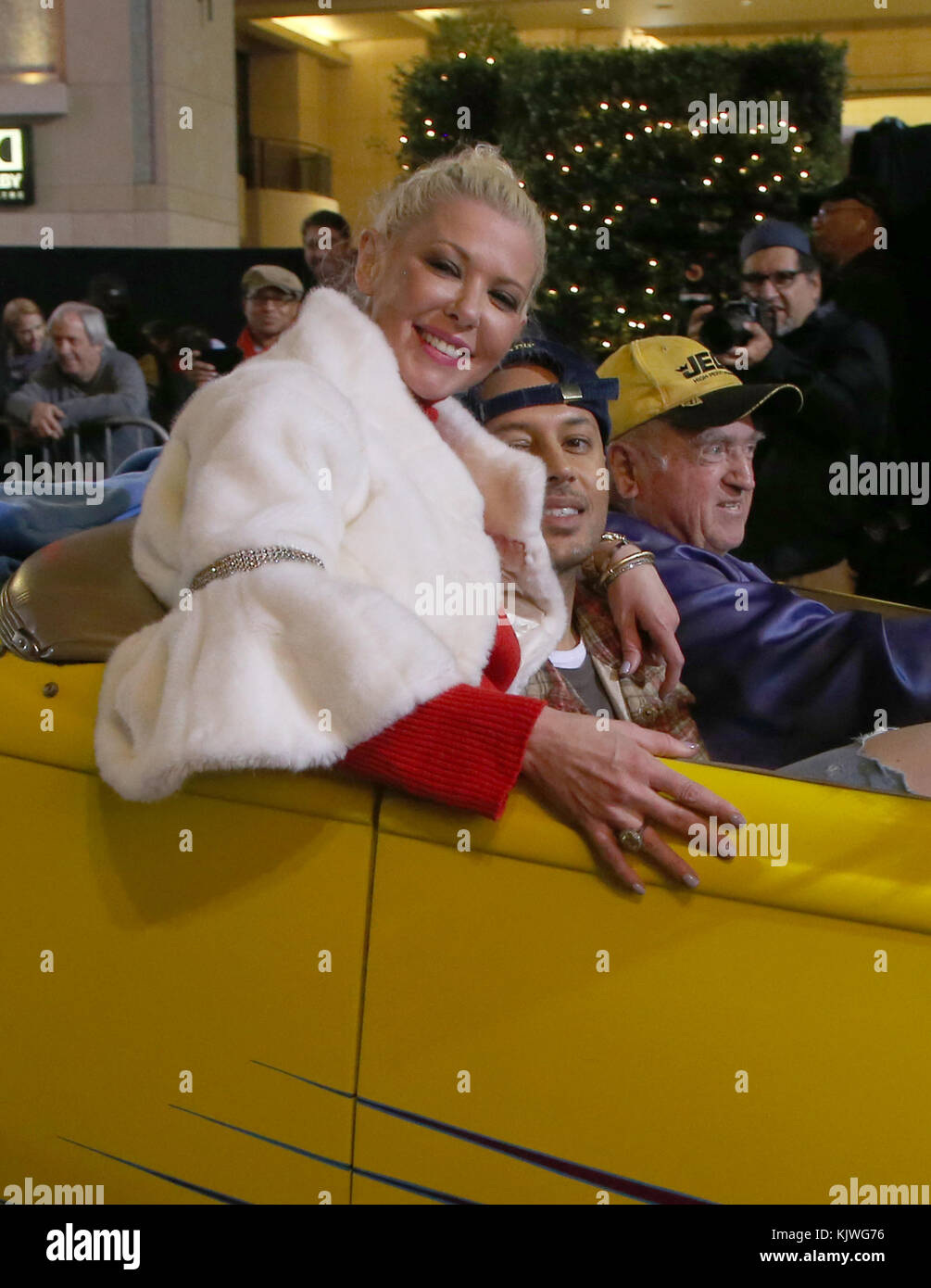 Hollywood, Ca. 26th Nov, 2017. Tara Reid, Ted Dhanik, at 86th Annual ...