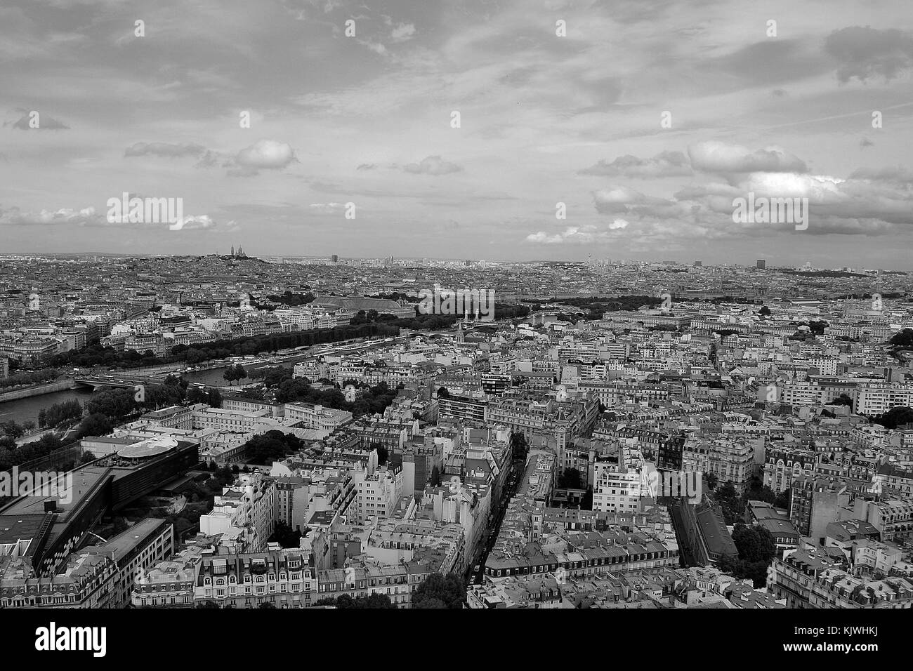 View from Eiffel Tower, Paris, France Stock Photo - Alamy