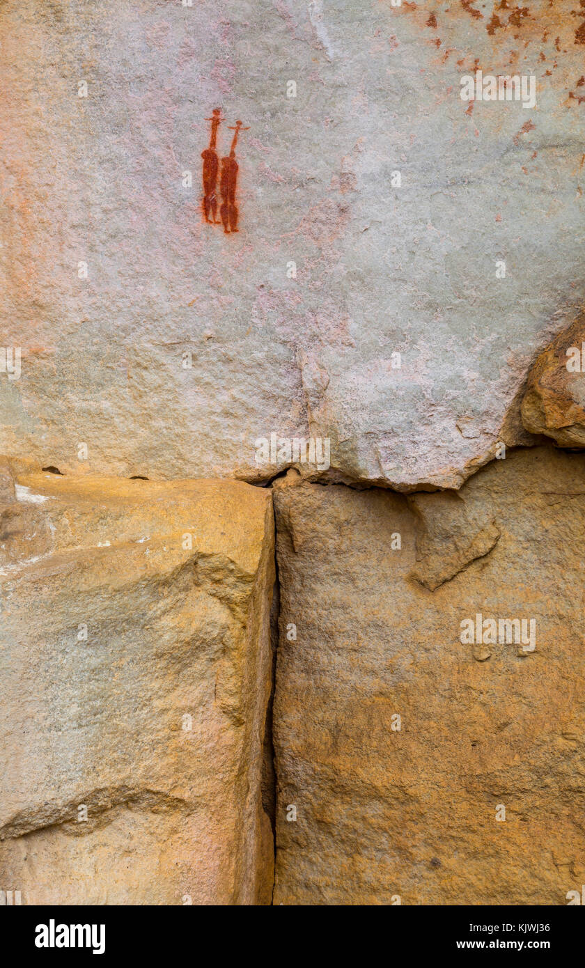 Bushman art human figures hi-res stock photography and images - Alamy