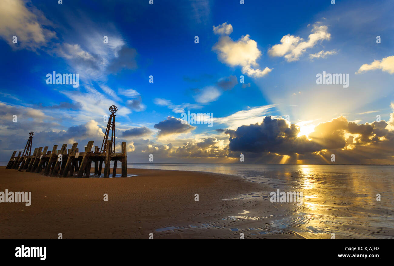 Lytham st annes beach old hi-res stock photography and images - Alamy
