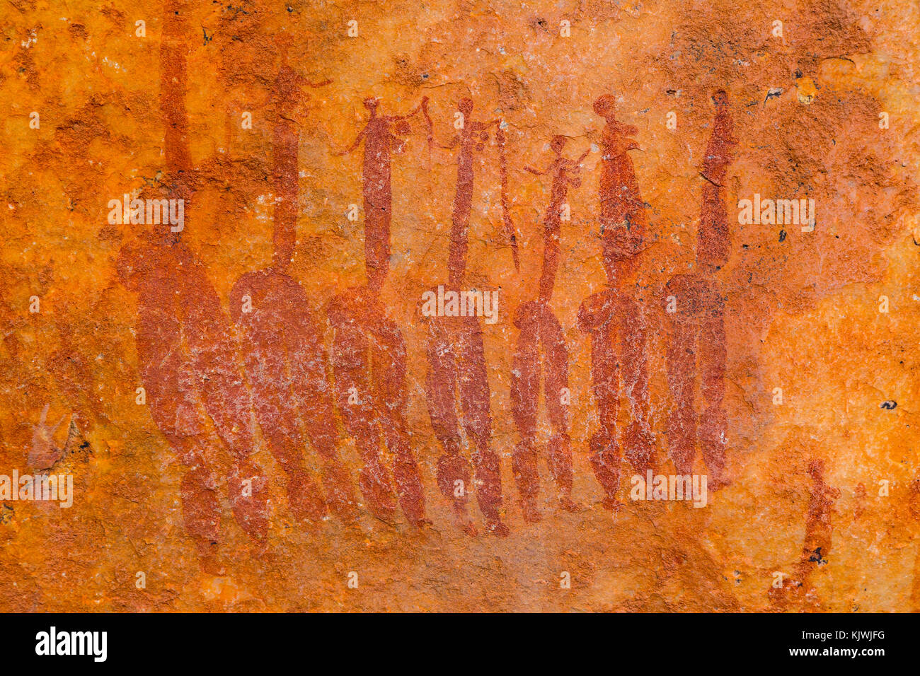 Bushman art human figures hi-res stock photography and images - Alamy