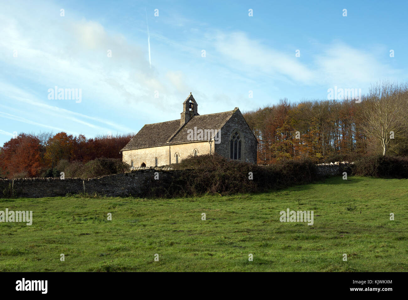 St. Oswald`s Church, Widford, Oxfordshire, England, UK Stock Photo - Alamy