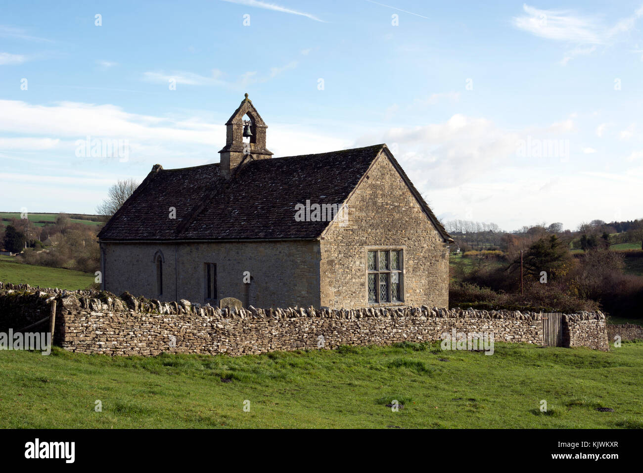 St. Oswald`s Church, Widford, Oxfordshire, England, UK Stock Photo - Alamy