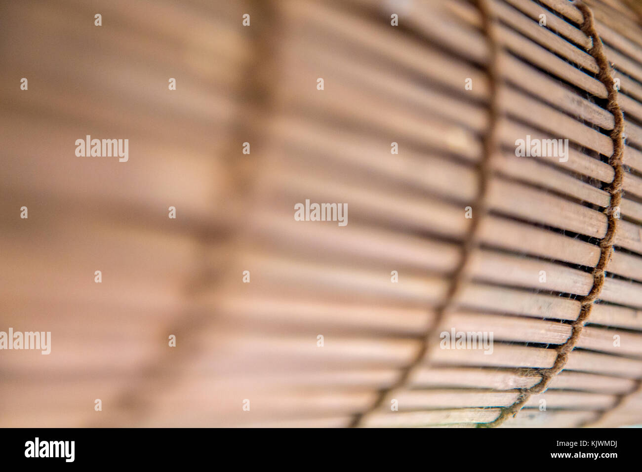 Detail of the traditional bamboo shades on the window Stock Photo - Alamy
