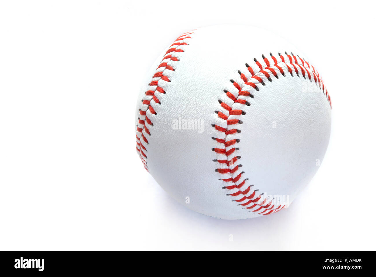 Closeup view at the single baseball ball Stock Photo - Alamy