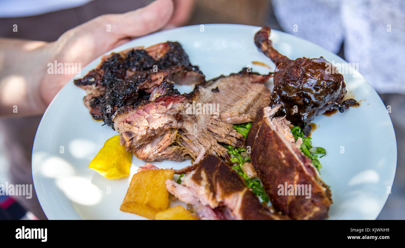 traditional brazilian barbecue Stock Photo - Alamy