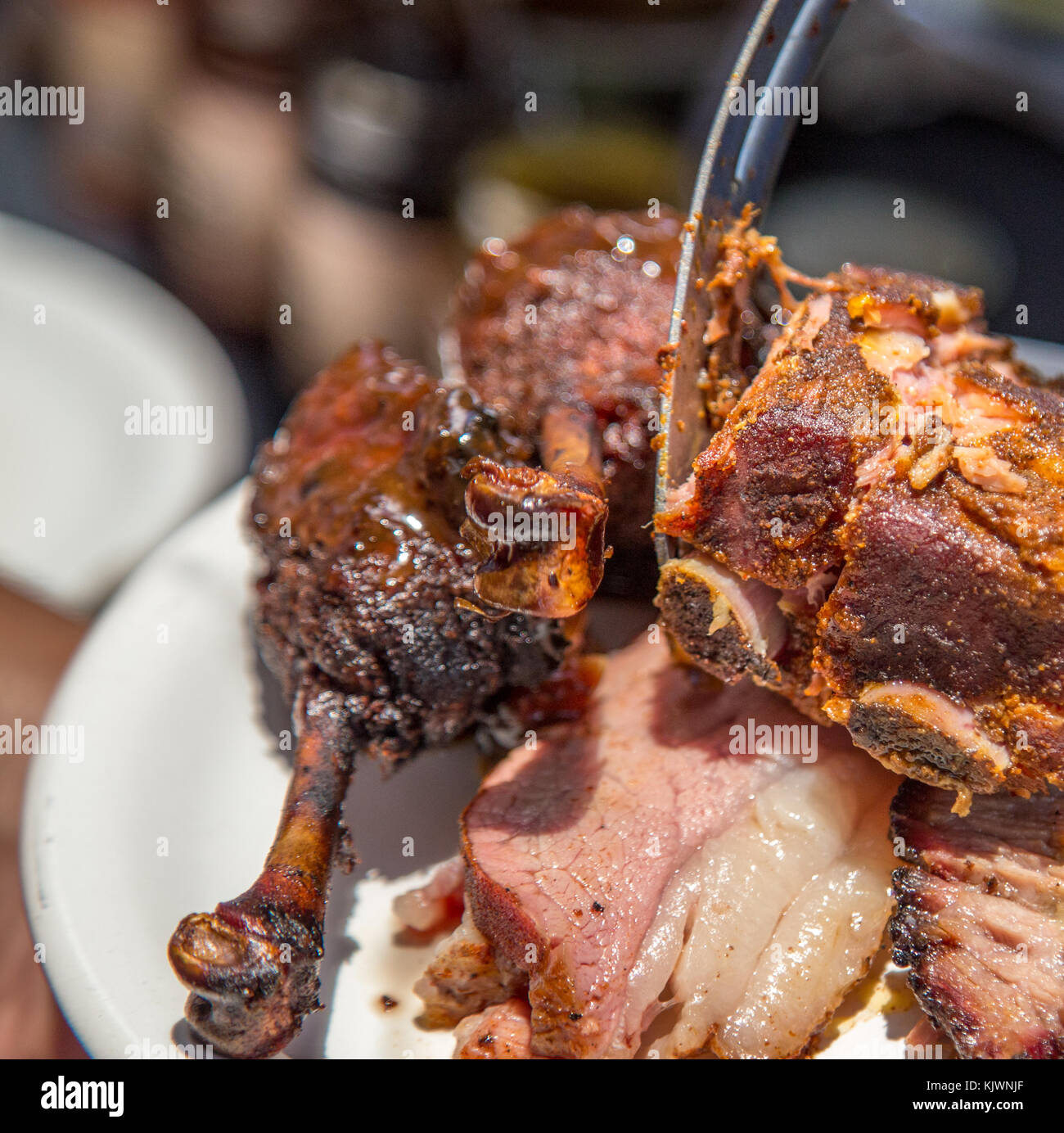 traditional brazilian barbecue Stock Photo - Alamy
