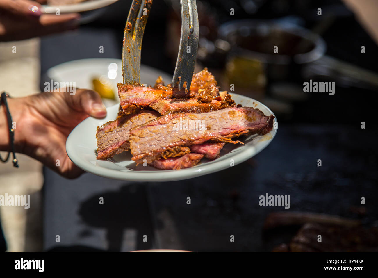 traditional brazilian barbecue Stock Photo - Alamy