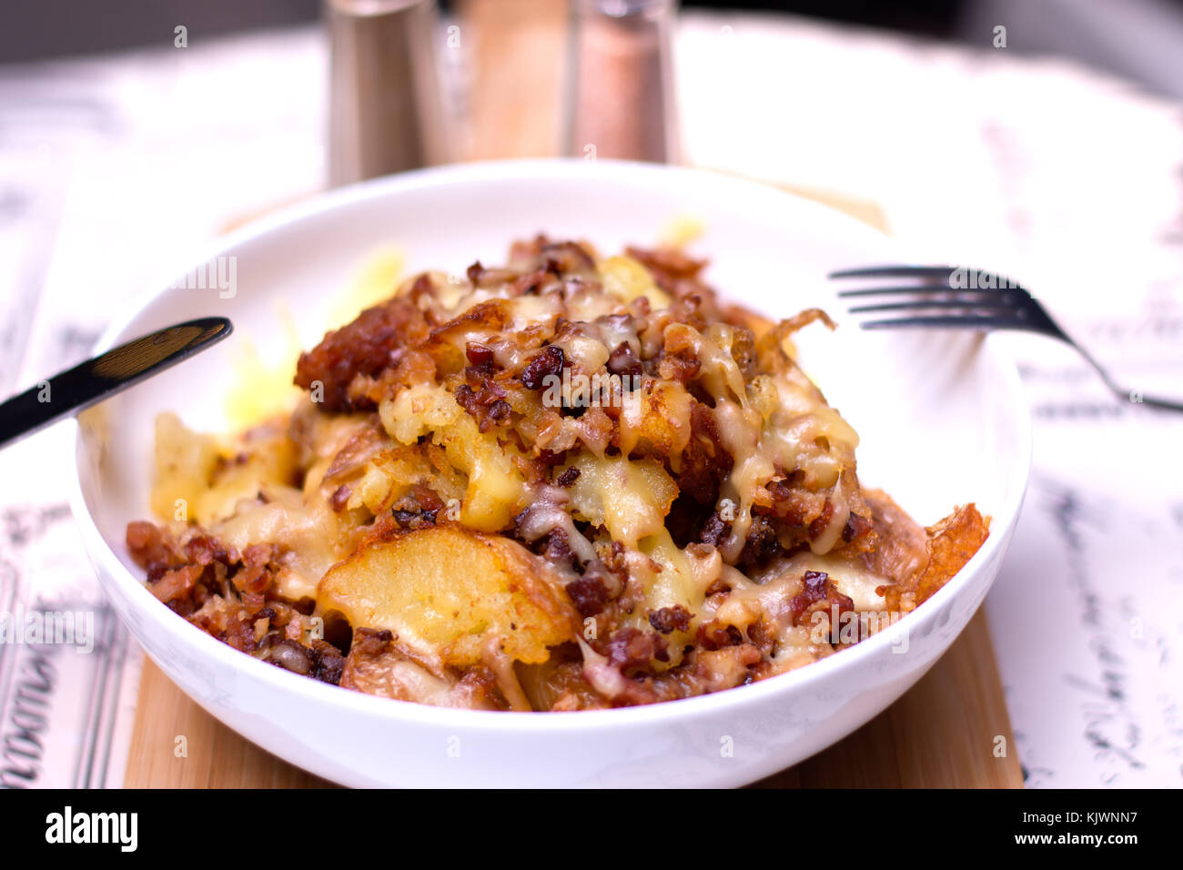 Hot Cafe Food Stock Photo - Alamy