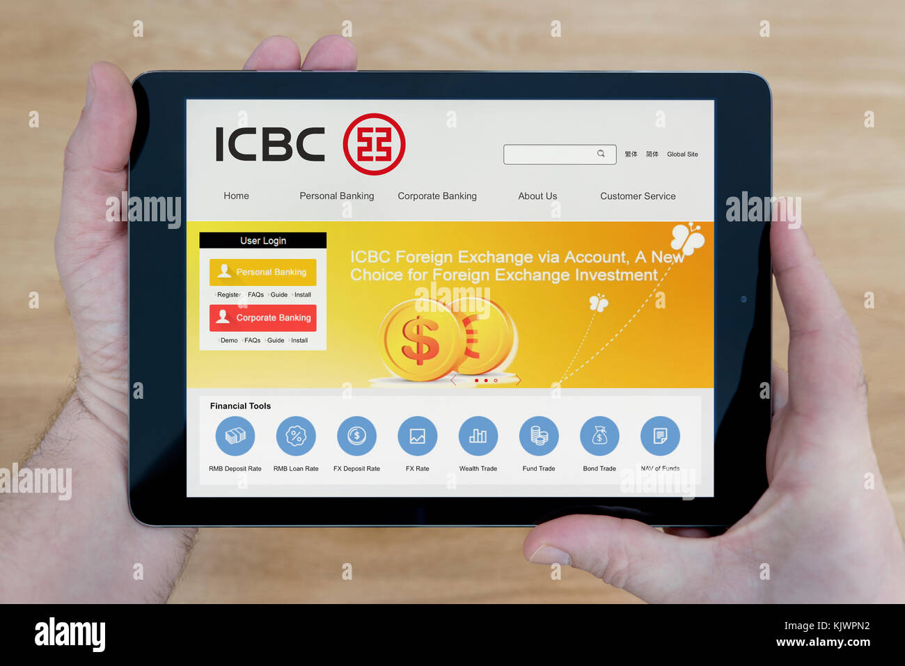 Icbc page hi-res stock photography and images - Alamy