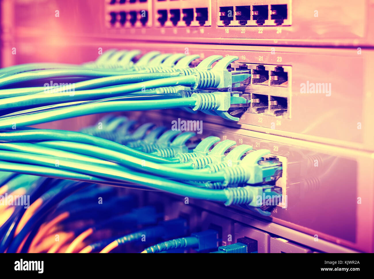 Center digital communication system hi-res stock photography and images - Alamy