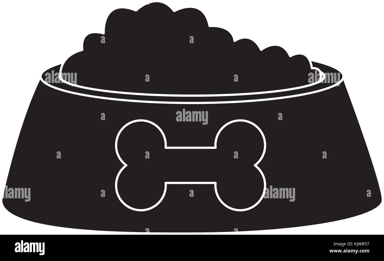 Dog food isolated Stock Vector Image & Art - Alamy
