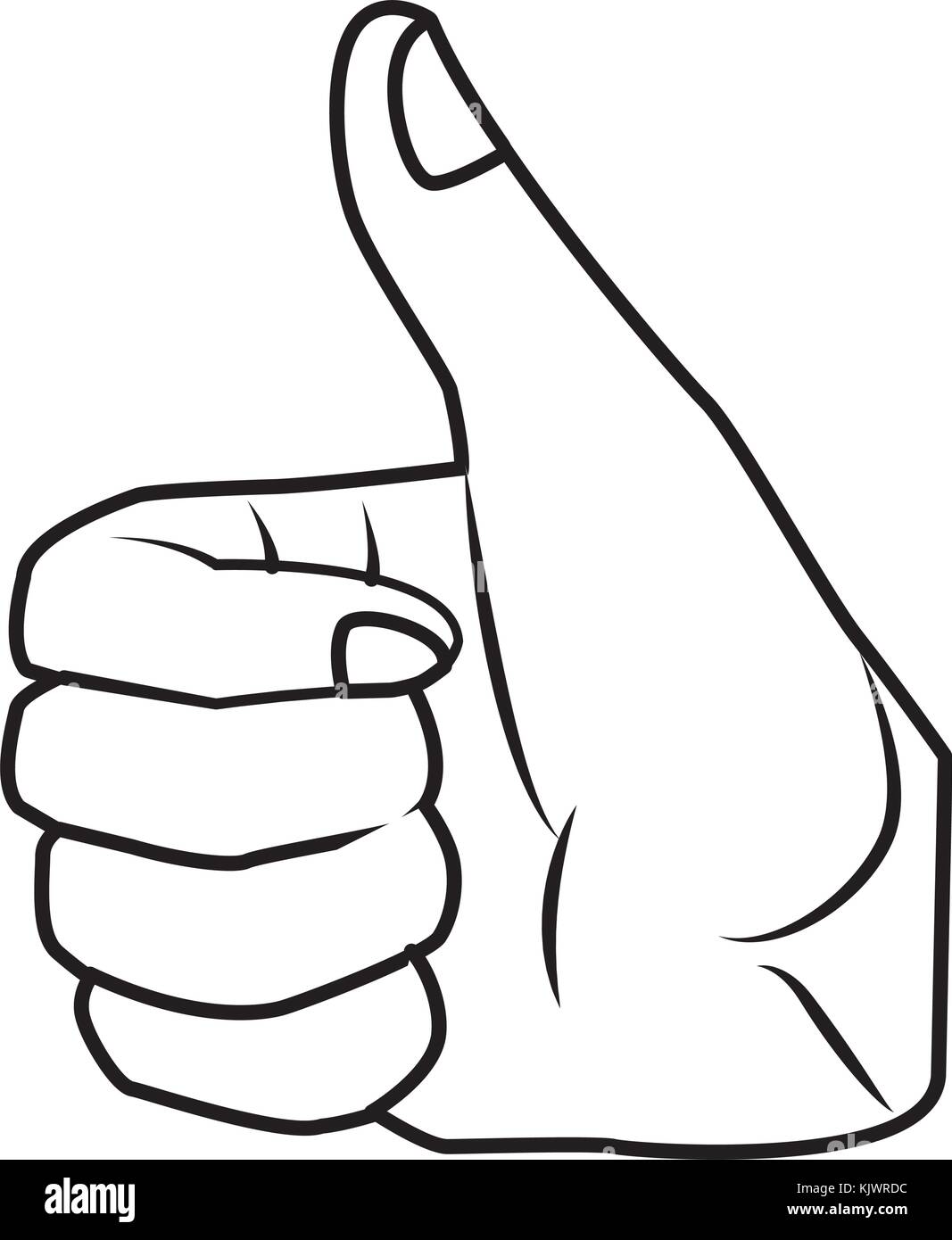 Like hand symbol pop art Stock Vector Image & Art - Alamy