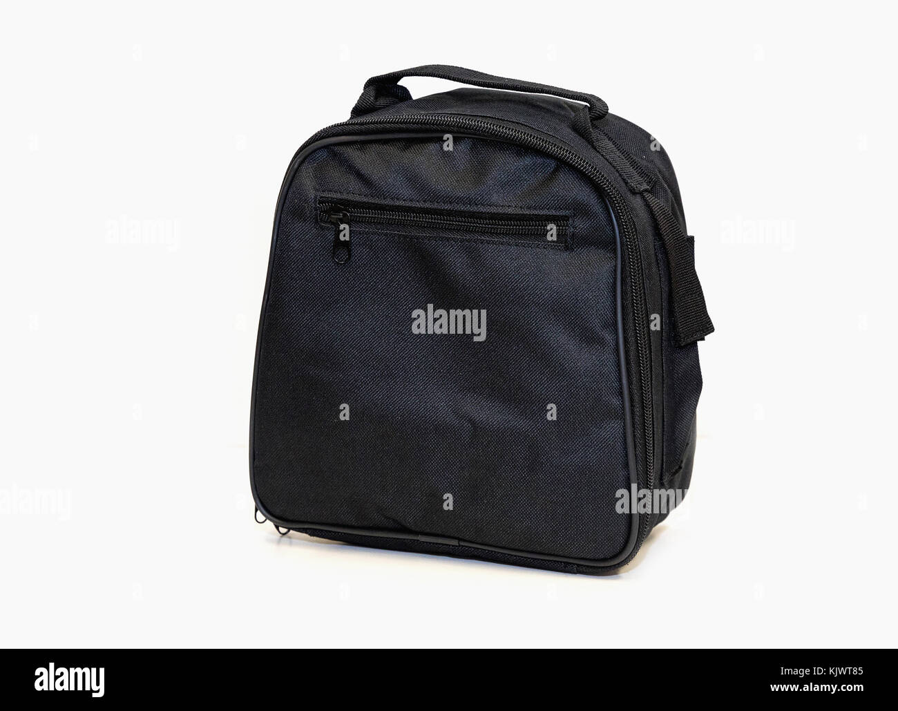 Black cloth case for aviation headphones. Pilot headphones. Aviation ...