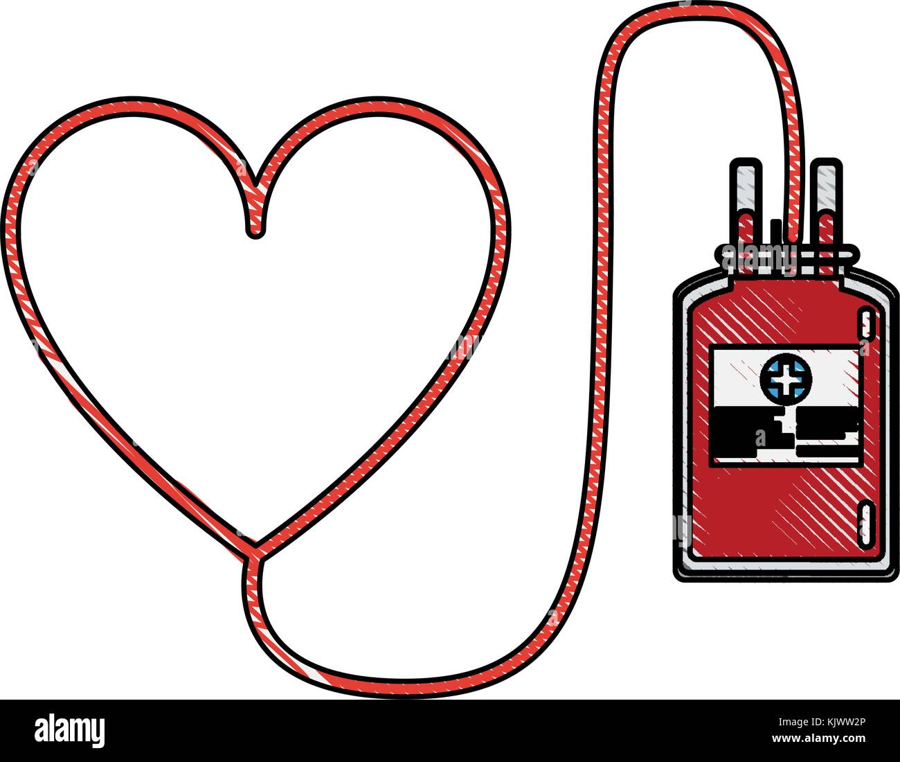 Blood donation symbol Stock Vector Image & Art - Alamy