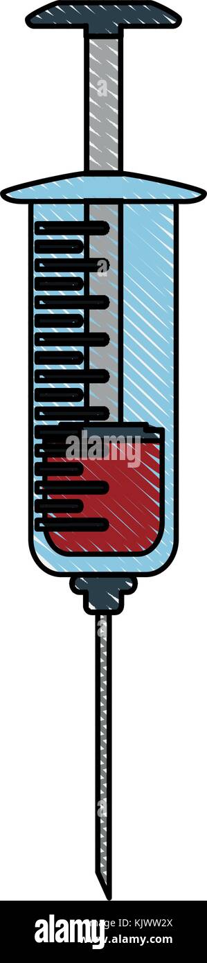 Medical syringe symbol Stock Vector Image & Art - Alamy