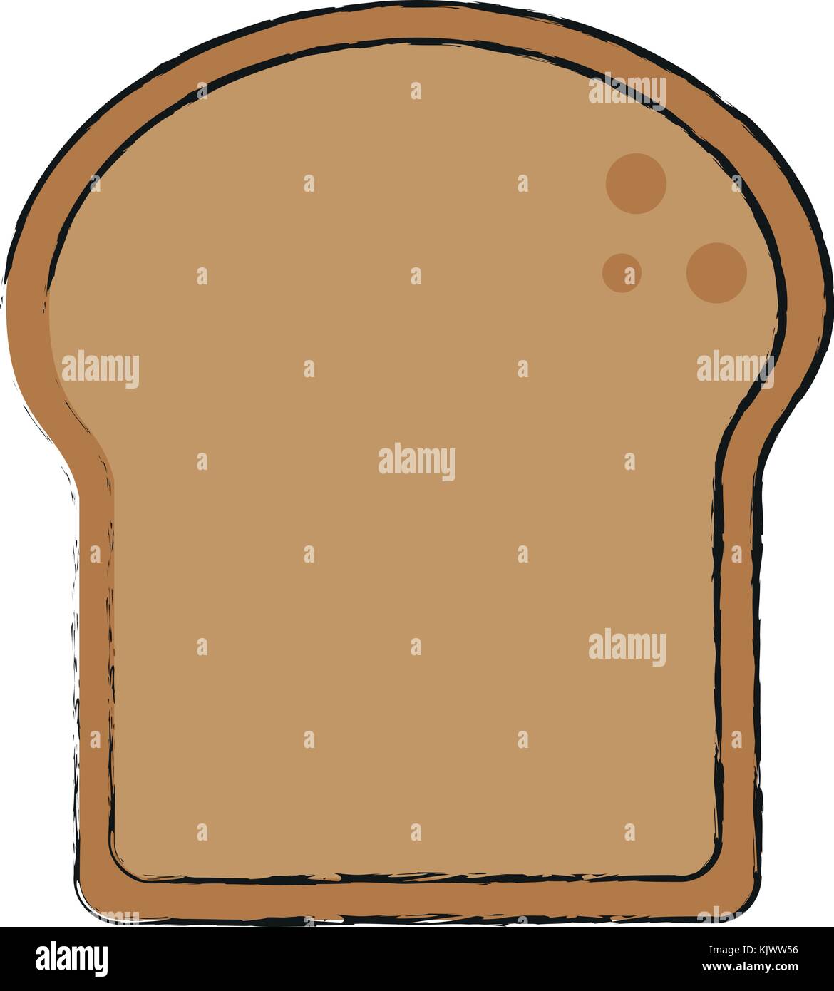Slice of bread Stock Vector Image & Art - Alamy
