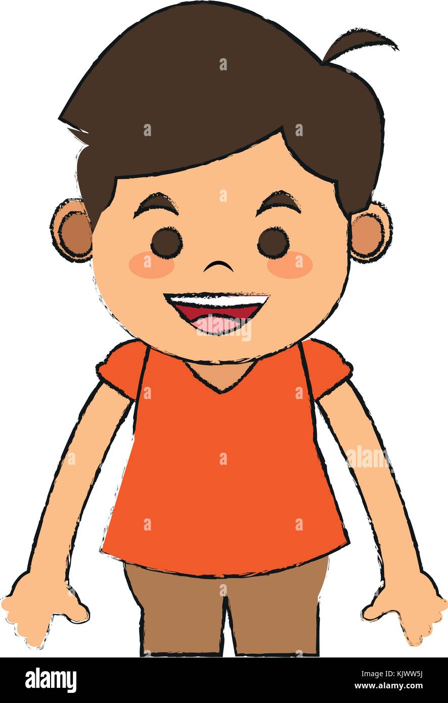 Boy smiling cartoon Stock Vector Image & Art - Alamy