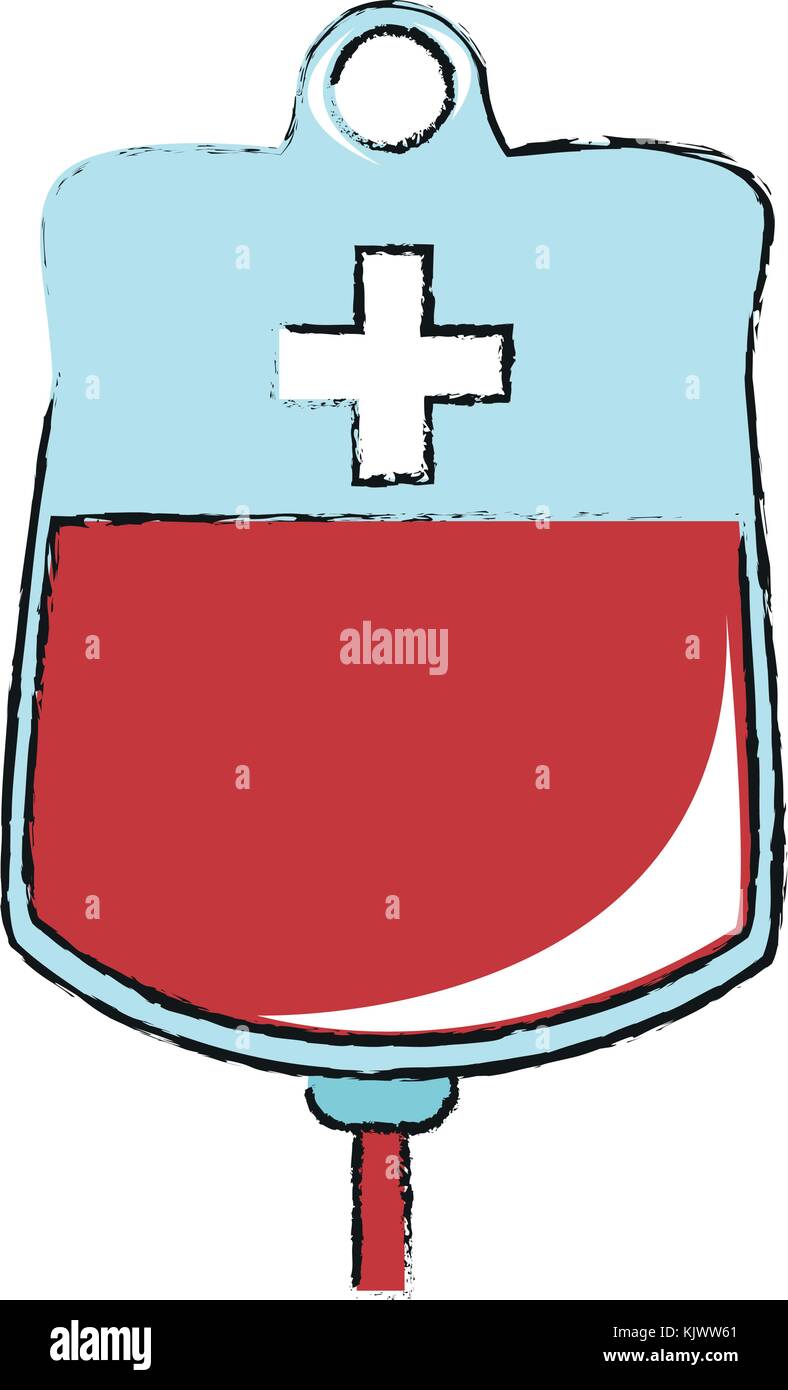 Blood bag symbol Stock Vector Image & Art - Alamy