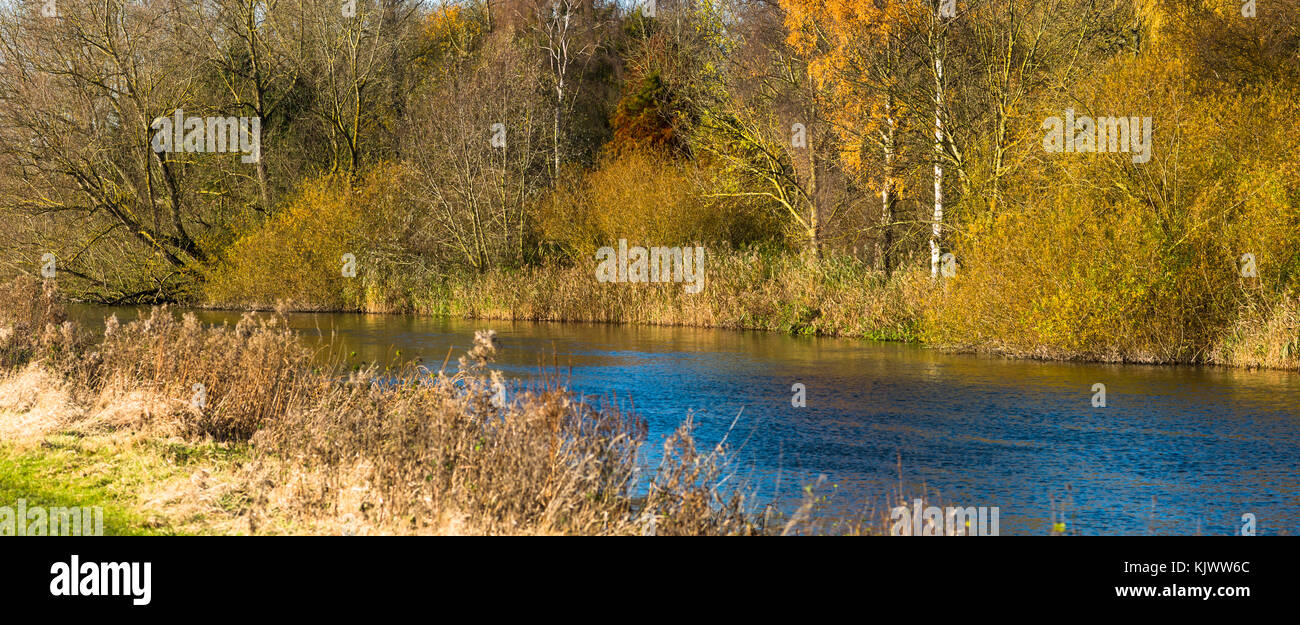 Hemingford Grey Meadow and the Great Ouse river, Cambridgeshire ...
