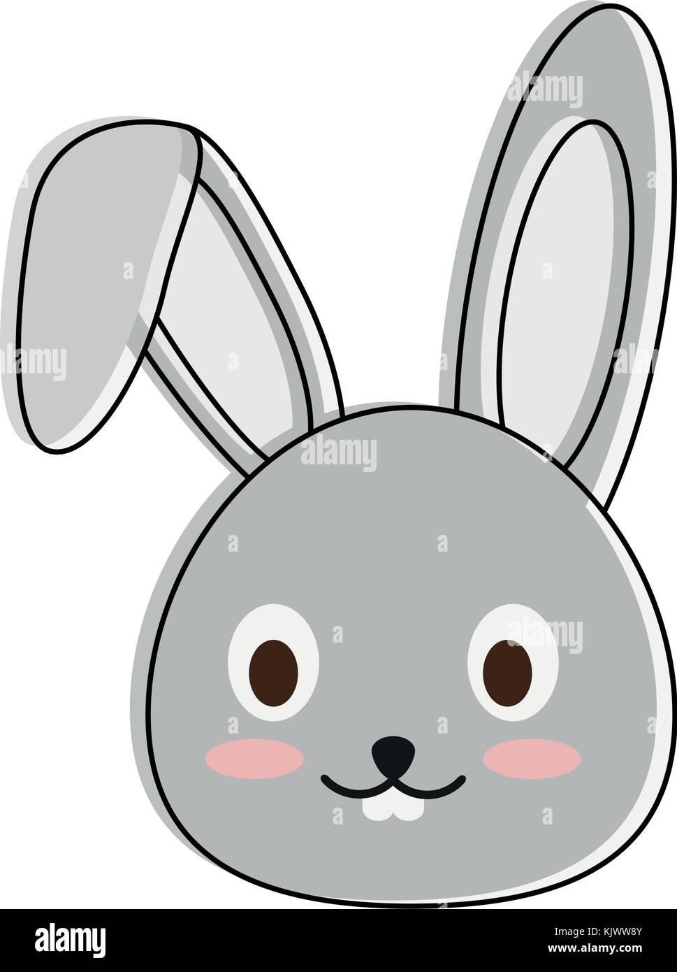 Cute bunny cartoon Stock Vector Image & Art - Alamy