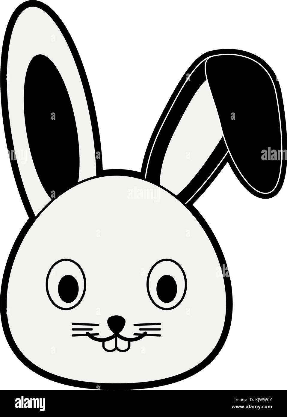 Cute bunny cartoon Stock Vector Image & Art - Alamy